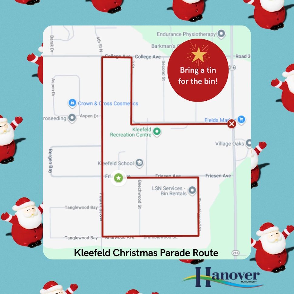 Santa, floats, and festive cheer coming to Kleefeld - SteinbachOnline.com - Local news, Weather ...